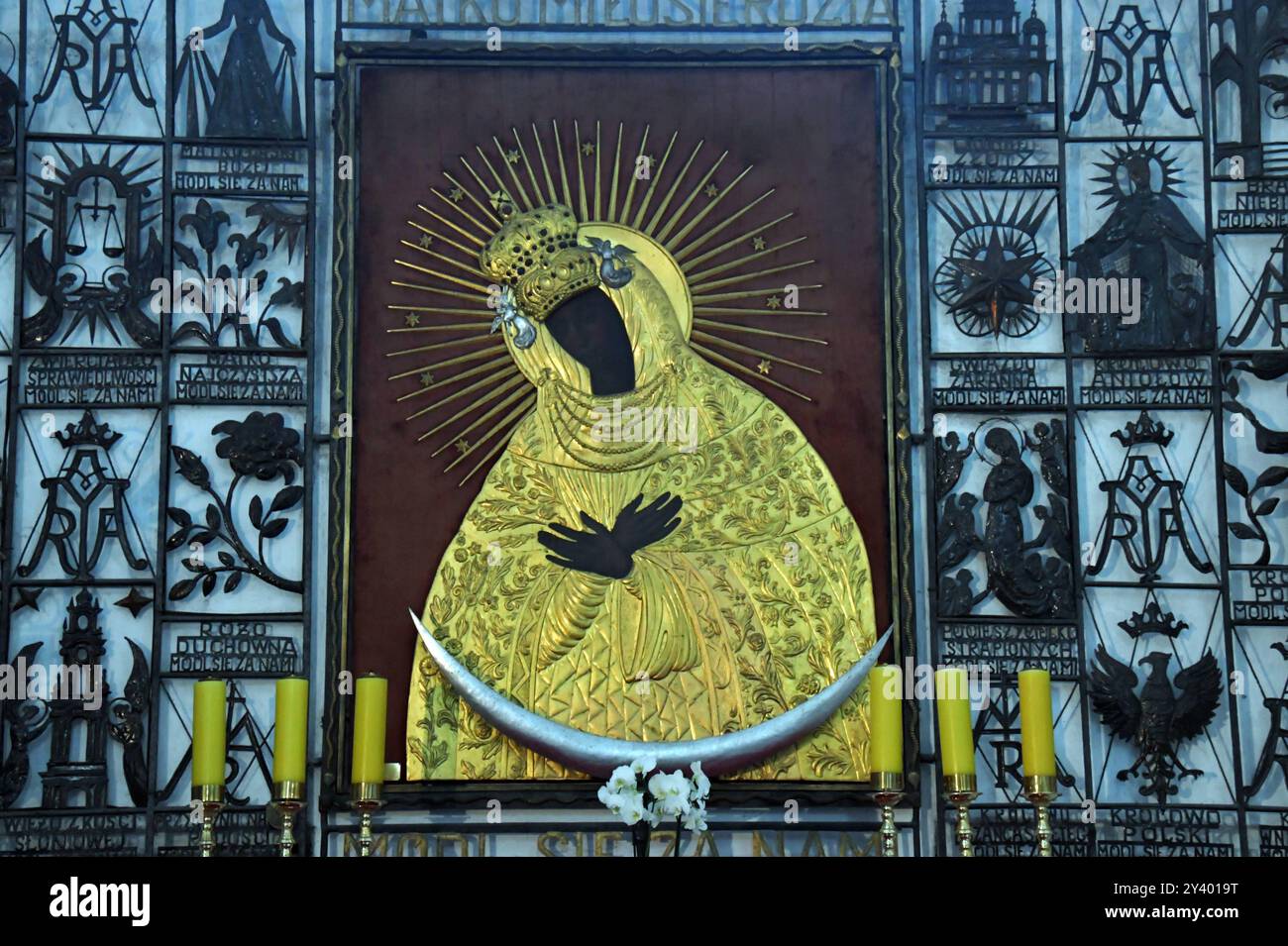 Polen, Danzig, 29.08.2024 die Konkathedralbasilika der Aufnahme der ...