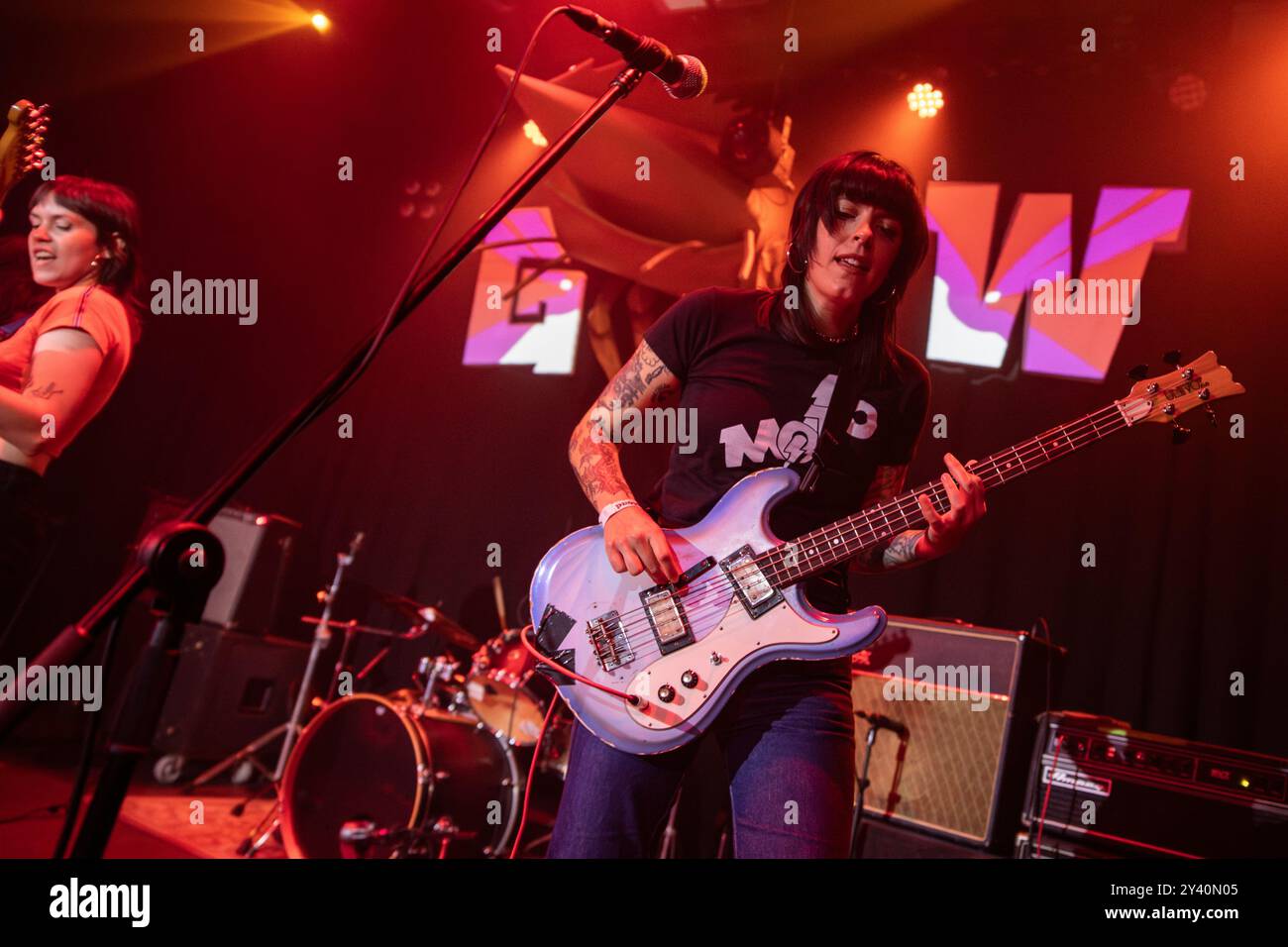 Barcelona, Spanien. 2024.09.14. Die Band Alvilda tritt am 14. September ...