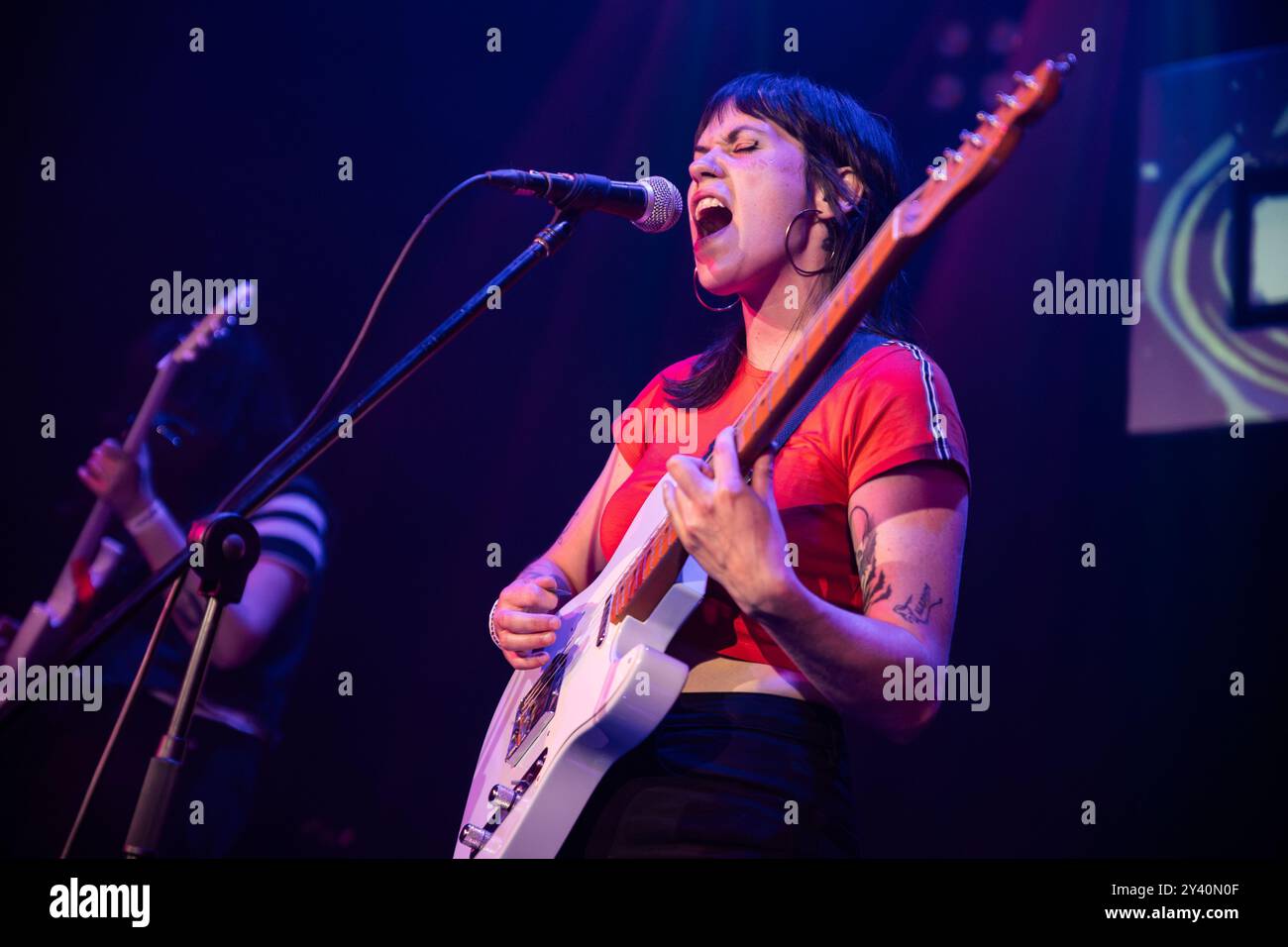 Barcelona, Spanien. 2024.09.14. Die Band Alvilda tritt am 14. September ...
