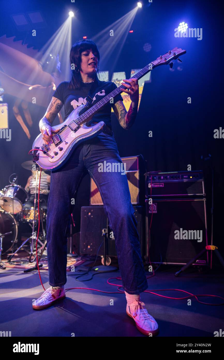 Barcelona, Spanien. 2024.09.14. Die Band Alvilda tritt am 14. September ...