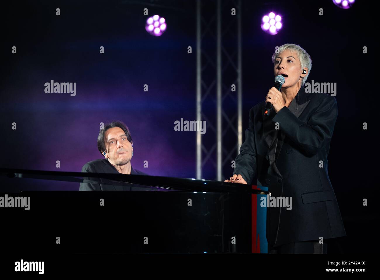 Acciaroli, Italien. September 2024. Acciaroli, Italien. SLOW FESTIVAL VIVIAMOCILENTO 2024 vom 13 ...