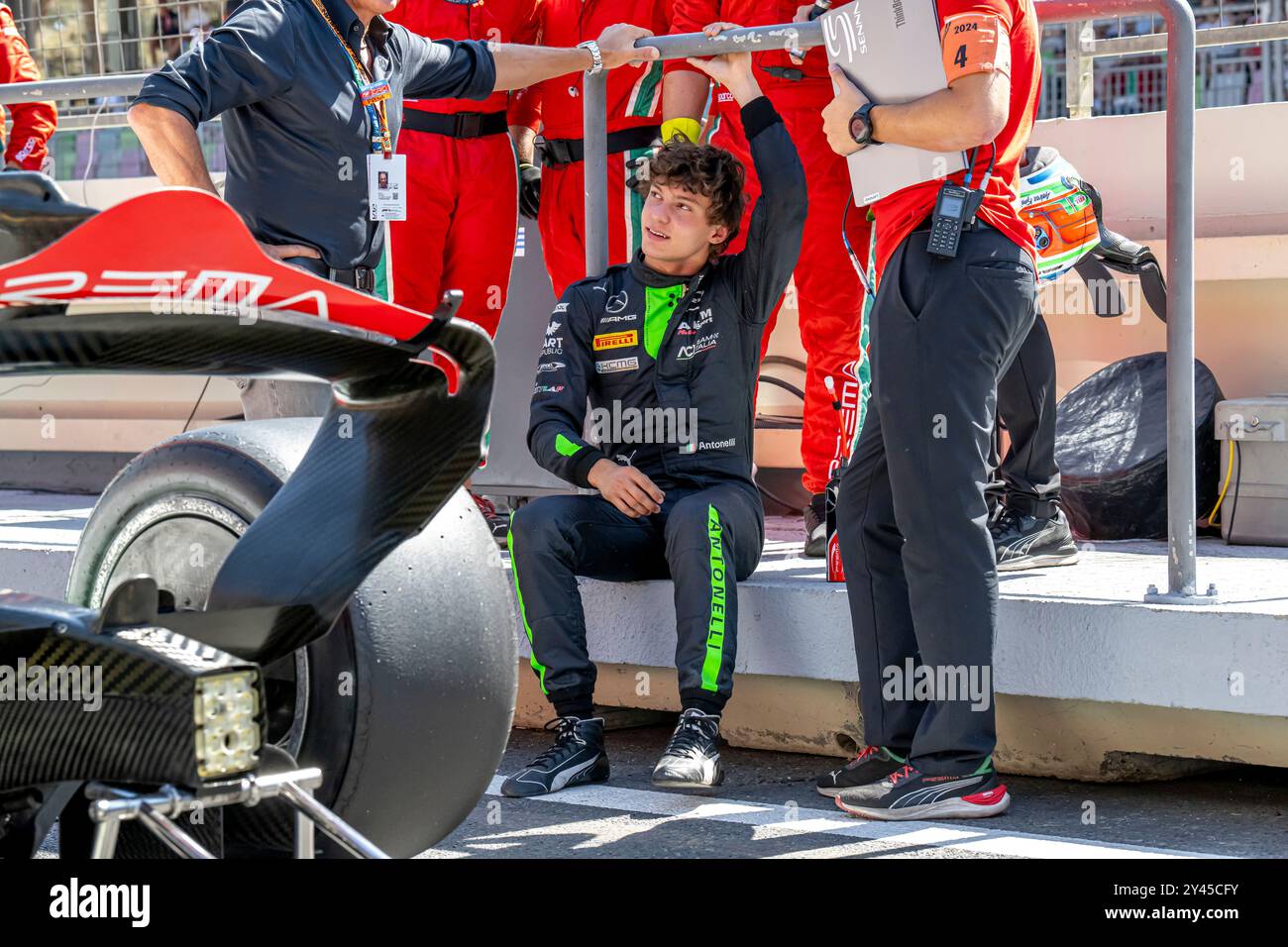 Baku, Aserbaidschan, 15. September, Andrea Kimi Antonelli, aus Italien ...