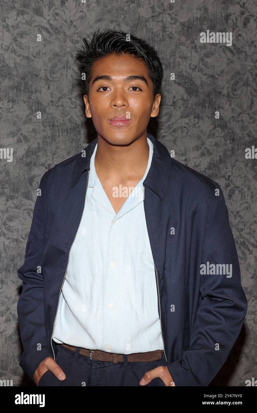 Ny. September 2024. Christopher James Tamayo bei VIELLEICHT HAPPY ENDING Press Event, Tempo by ...