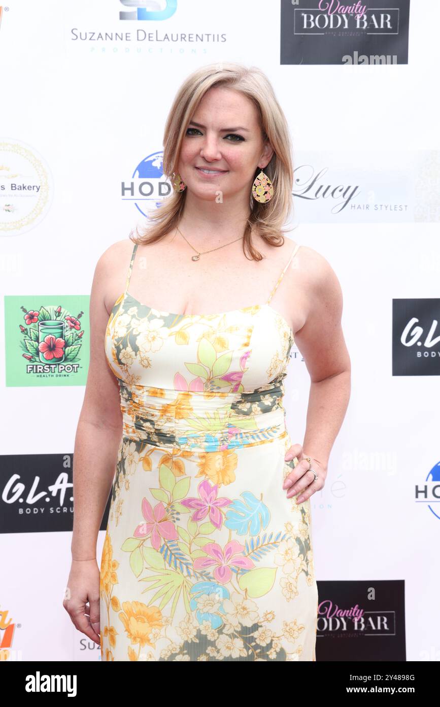 Toluca Lake, Kalifornien, USA. September 2024. Schauspielerin Savannah Ward, die an der Suzanne ...