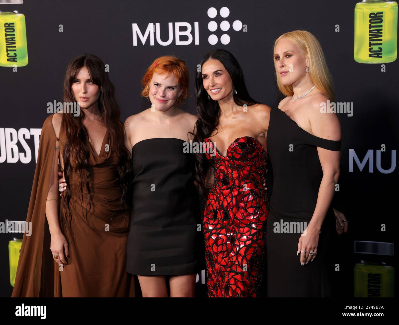 Los Angeles, Usa. September 2024. (L-R) Scout LaRue Willis, Tallulah ...