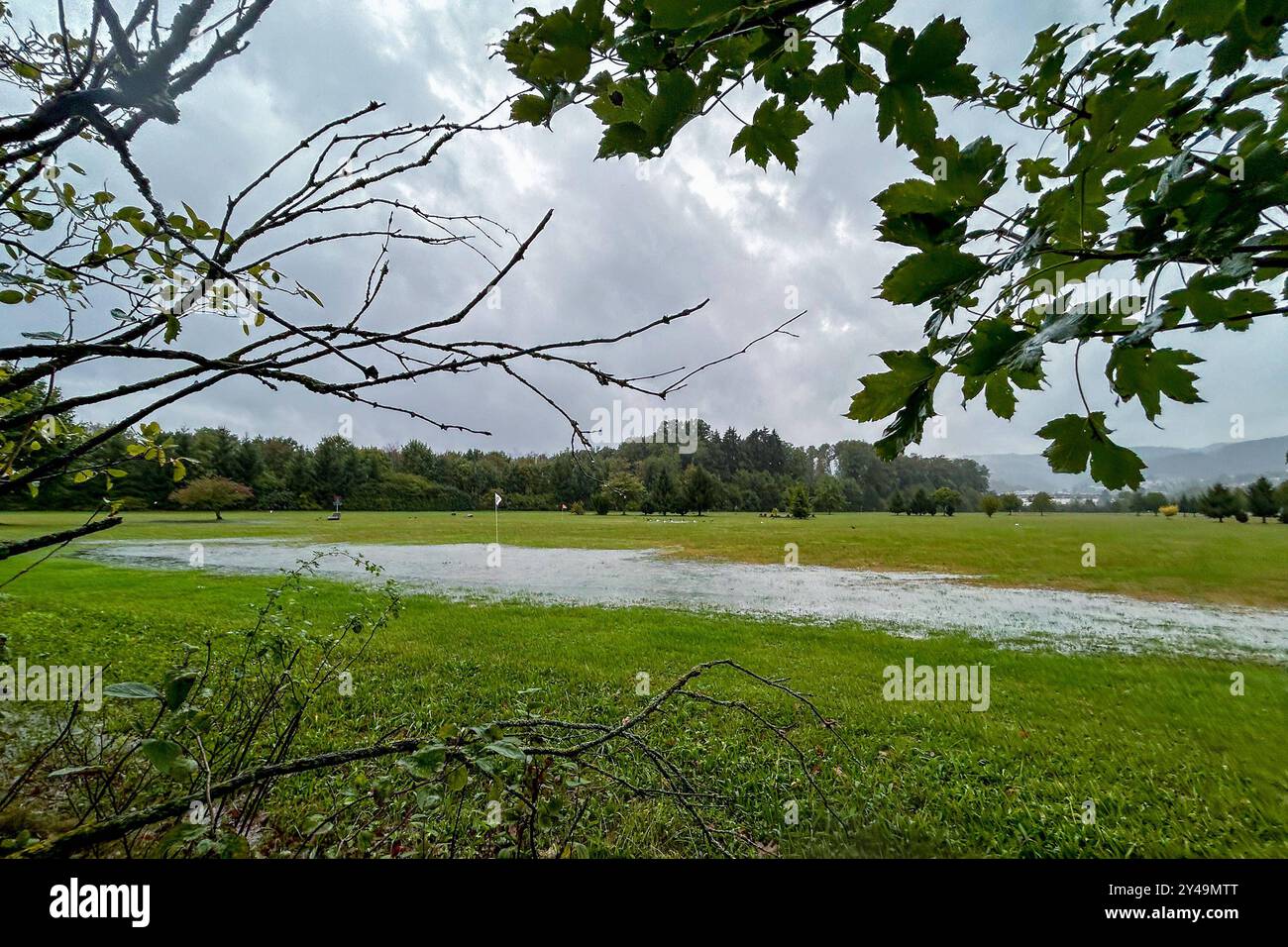 Linz, Urfahr, Hochwasser 17.09.2024, Linz, AUT, Urfahr, Hochwasser, im ...
