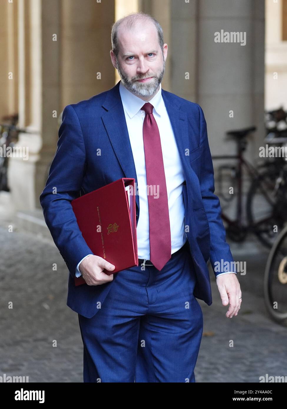 Wirtschafts- und Handelssekretär Jonathan Reynolds kommt in der Downing ...