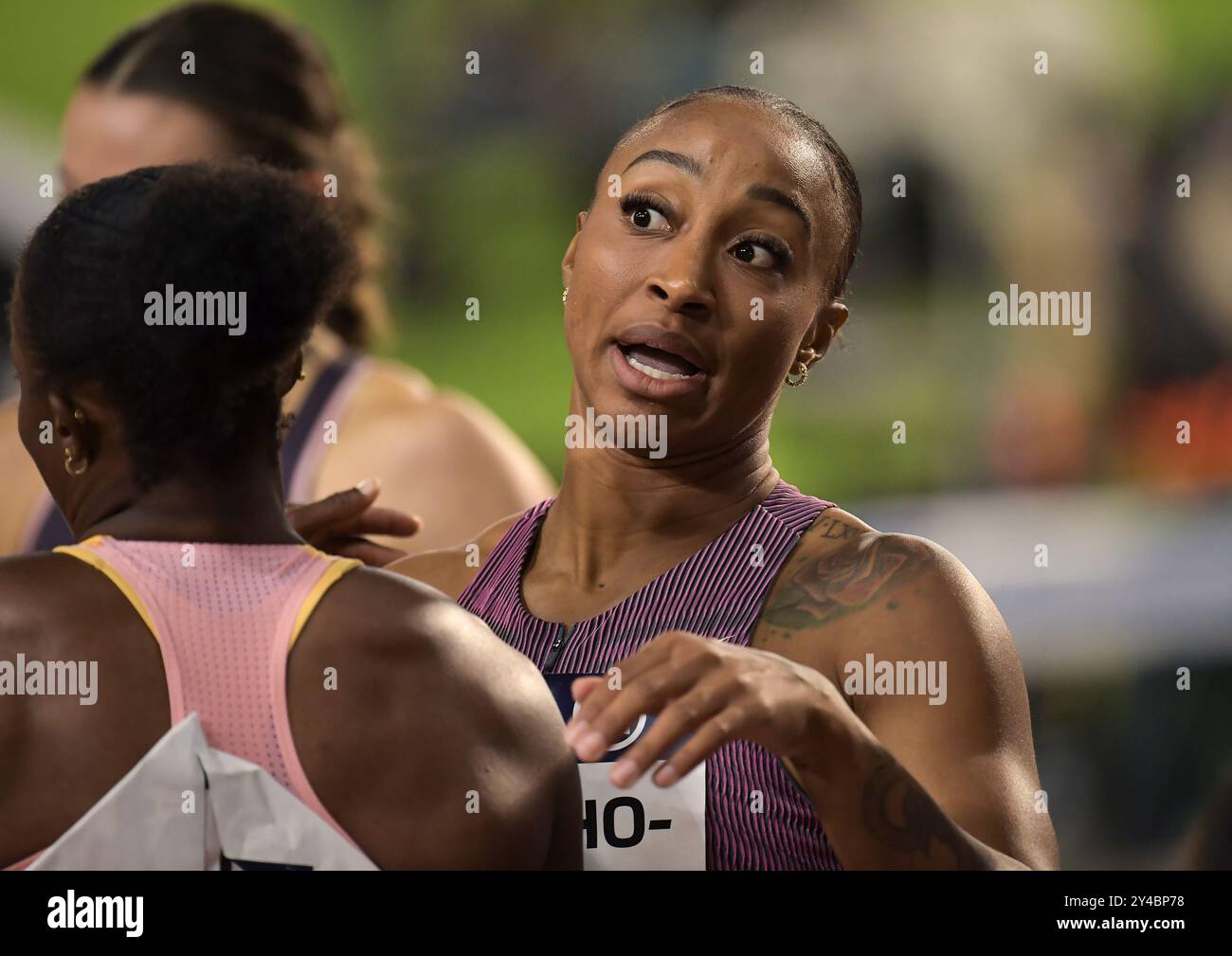 Jasmine Camacho-Quinn aus Puerto Rico trat in den 100-m-Hürden der ...