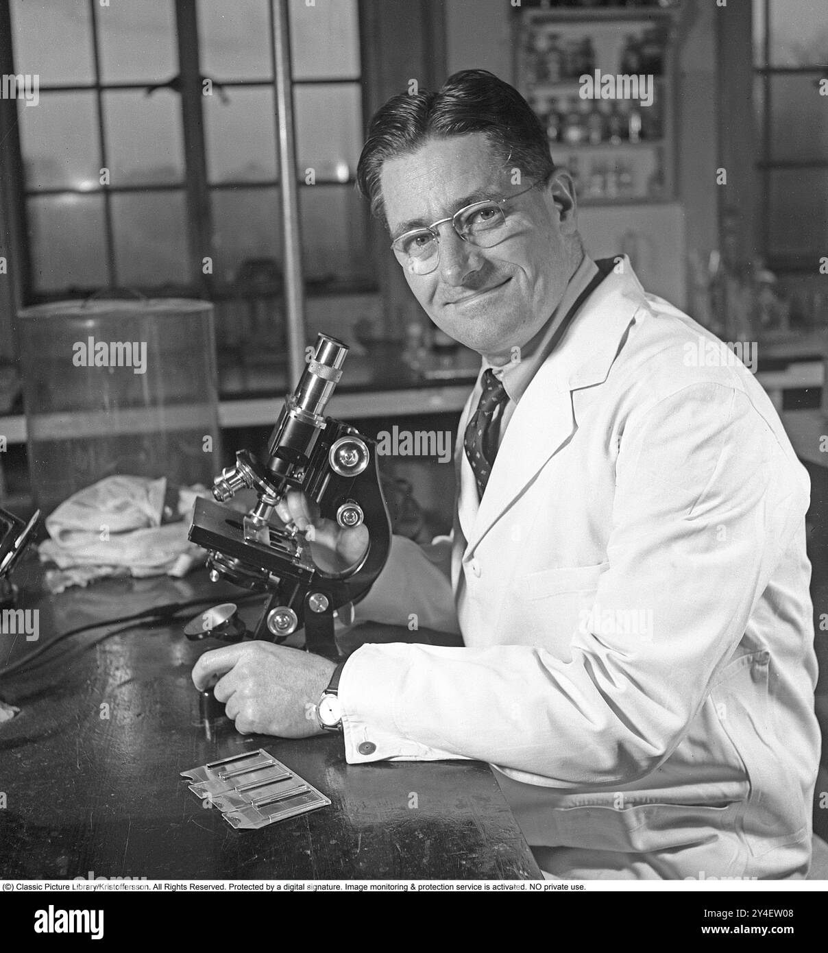 Howard Florey. 1898-1968. Australischer Pharmakologe, der 1945 den ...