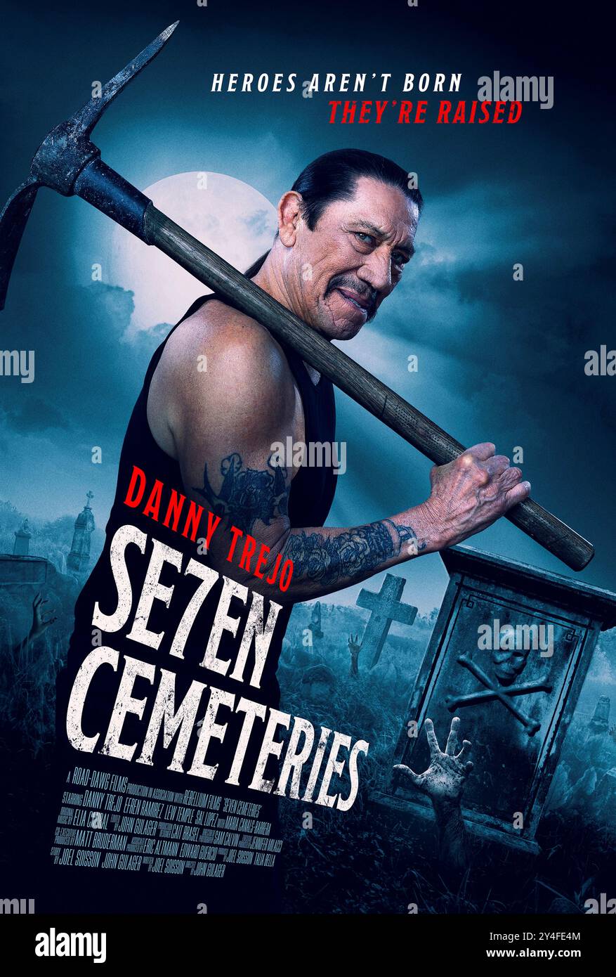 Sieben Friedhöfe (2024) unter der Leitung von John Gulager mit Danny ...