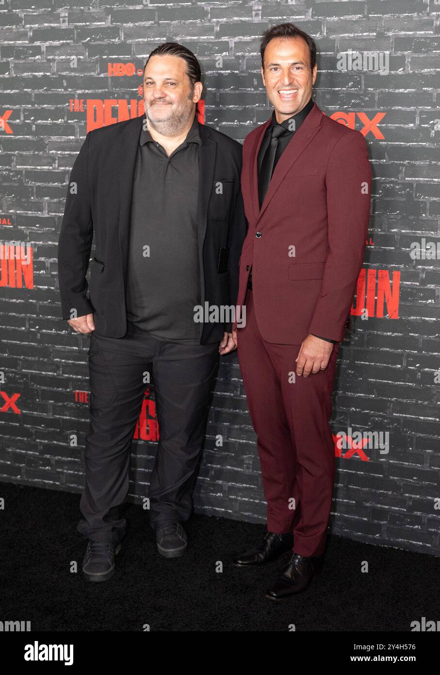 Ante Novakovic und Kresh Novakovic besuchen am 17. September 2024 die ...