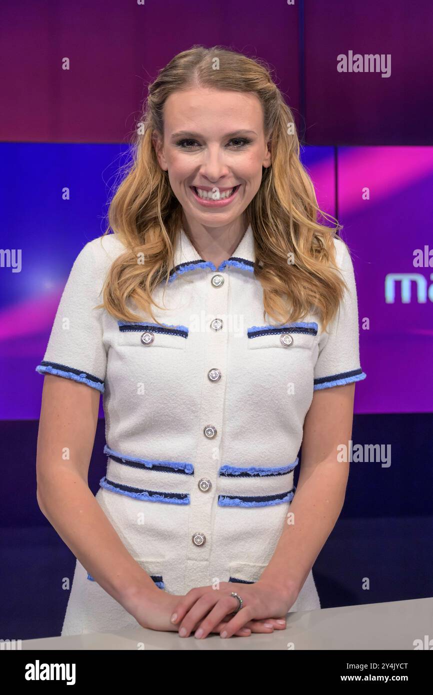 GER, Berlin, Adlershof, Studio, Nena Brockhaus - Deutsche Journalistin und Kolumnistin, zu Gast ...