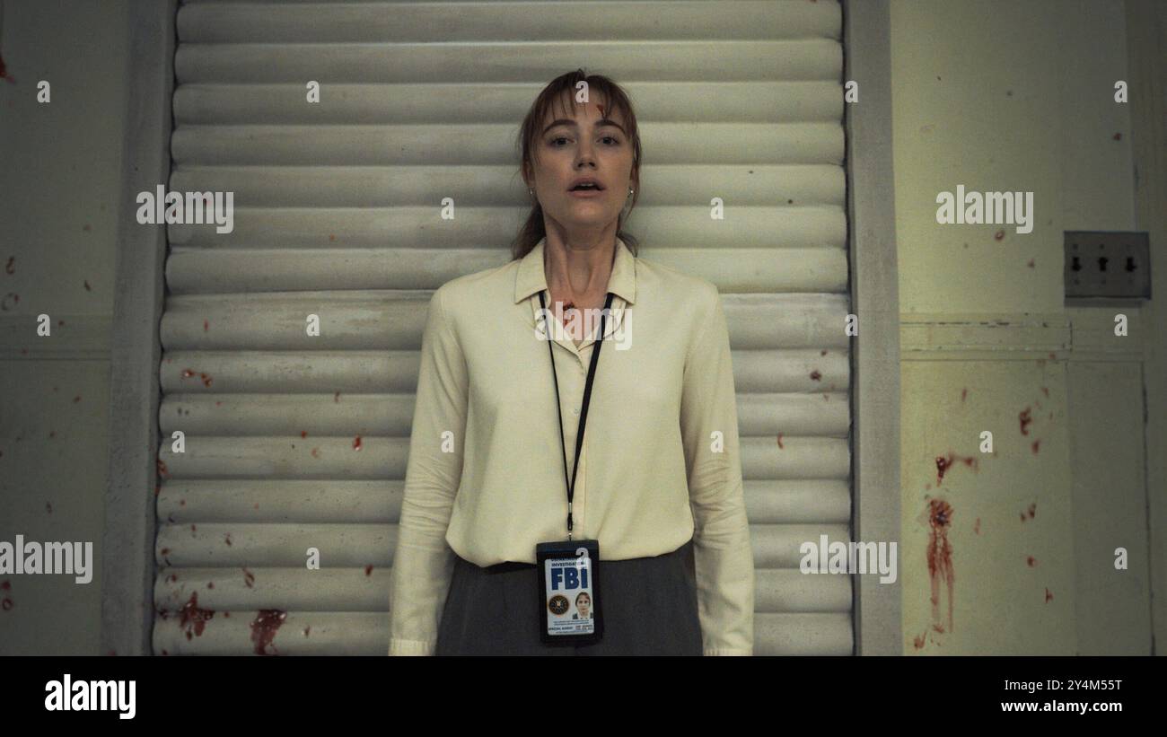 MAIKA MONROE in LONGLEGS (2024), Regie: OSGOOD PERKINS. Beschreibung: C2 Motion Picture Group ...