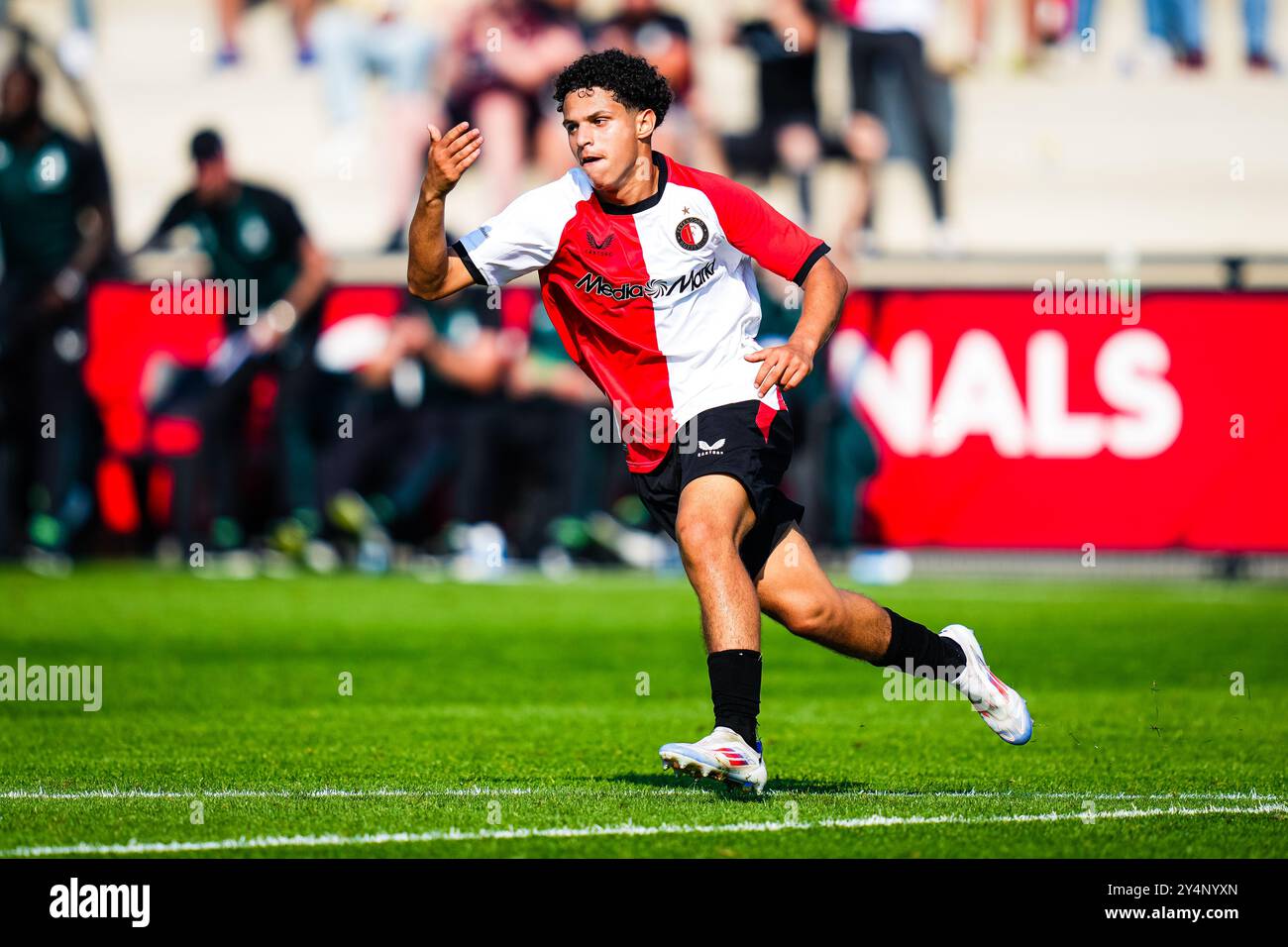 Rotterdam - Ayoub Ouarghi von Feyenoord während der ersten Runde des ...