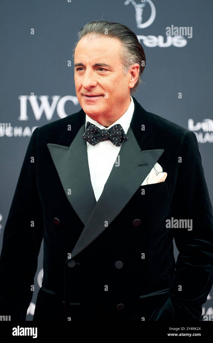 Andy Garcia nimmt am 22. April 2024 an den Laureus World Sports Awards ...