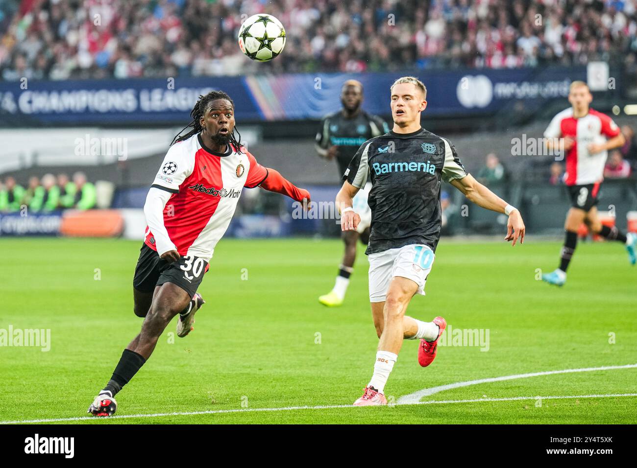 Rotterdam, Niederlande. September 2024. Rotterdam - Jordan Lotomba von ...