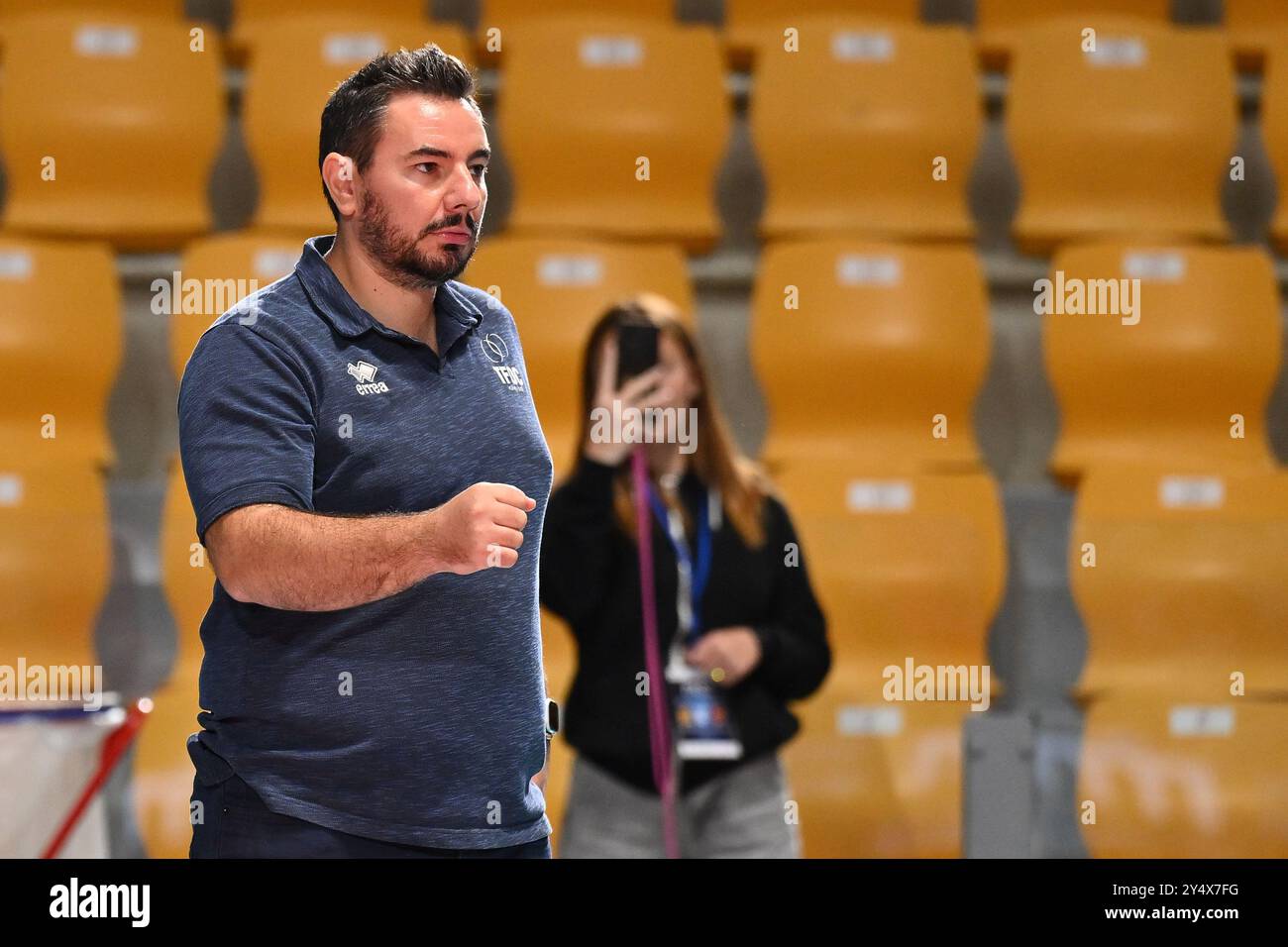 Romain Pitou von Terville Florange OC während des 2. Tages des CEV Volleyball Challenge Cup 2025 ...