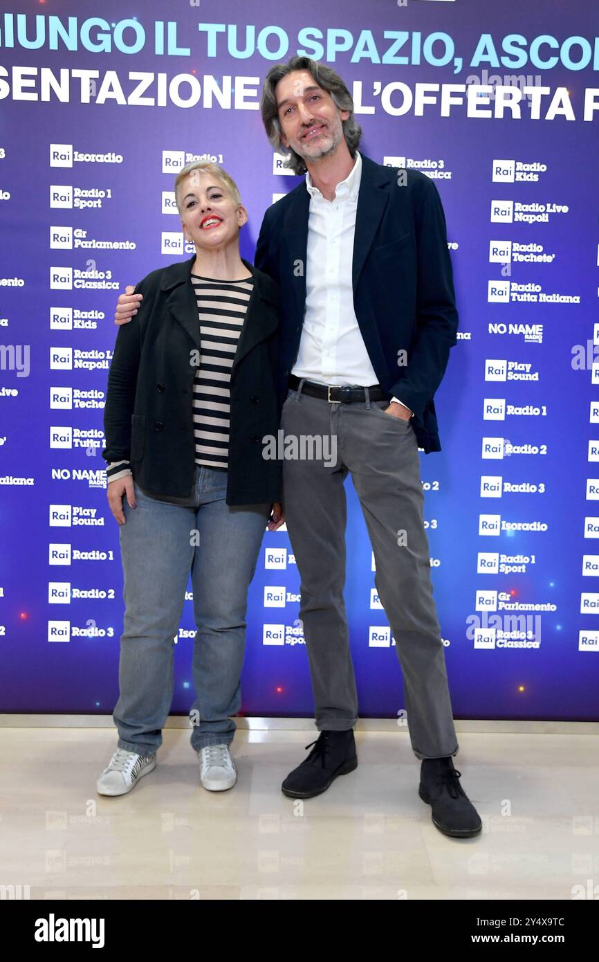 Rom: Radio Rai Hauptquartier in der Via Asiago. Präsentation des ...