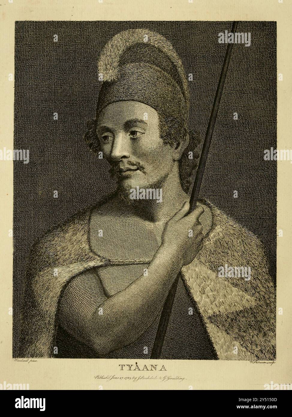 Tyaana from A Voyage Around the World von Captain George Dixon und ...