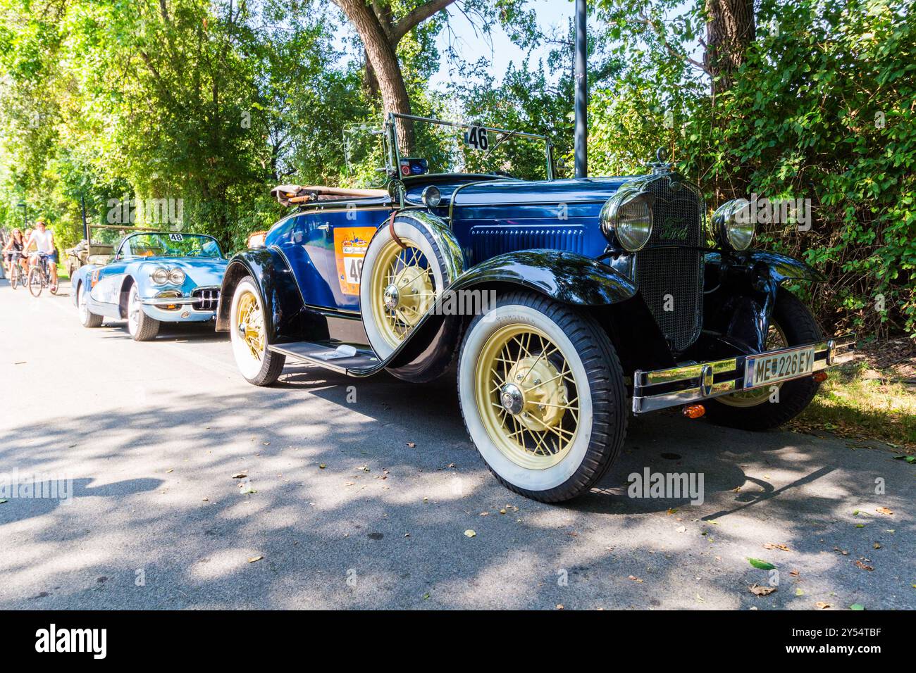 Ford Deluxe Roadster 1931 bei den Vienna Classic Days 2024, Oldtimer ...