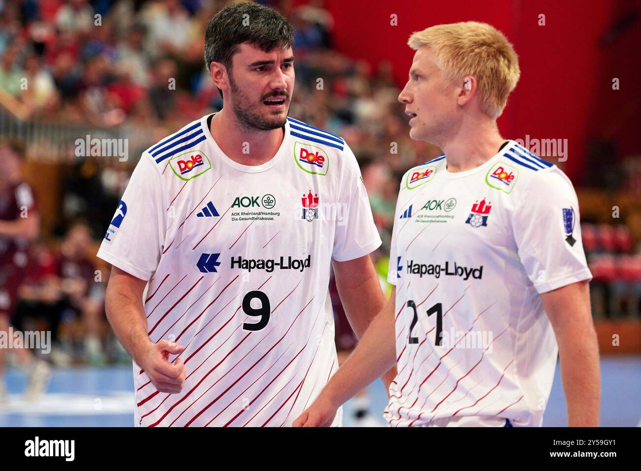 Potsdam, Deutschland. September 2024. Jacob Lassen (HSV Hamburg, #09 ...