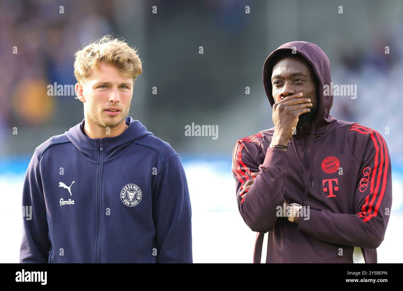 Kiel, Deutschland. September 2024. firo: 14.09.2024, Fußball, 1. Liga, 1. Bundesliga, Saison ...