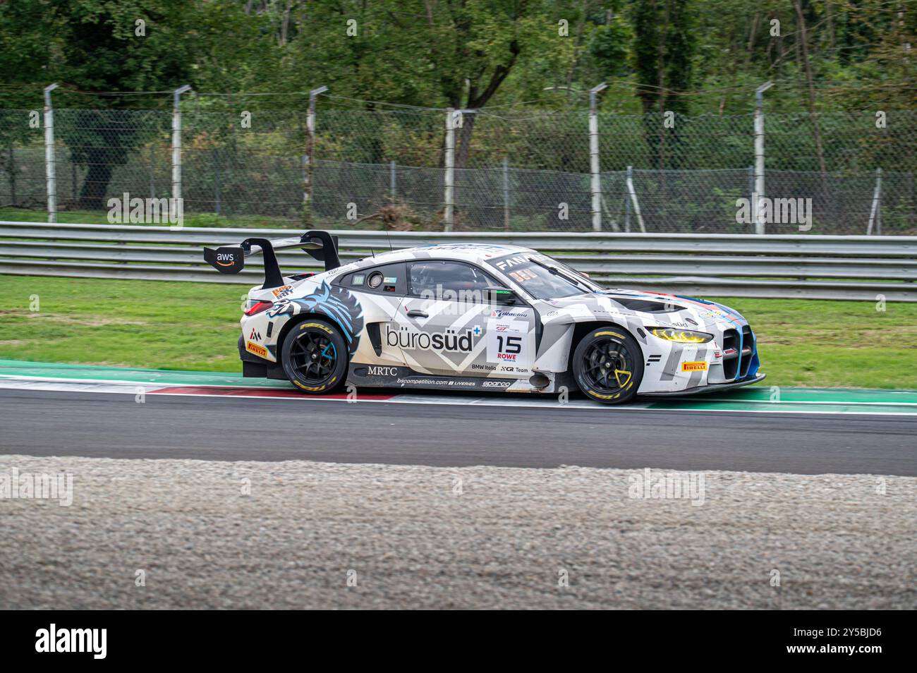 Marco CASSARA, Philippe DENES, Felice JELMINI, vom Team BMW Italia ...