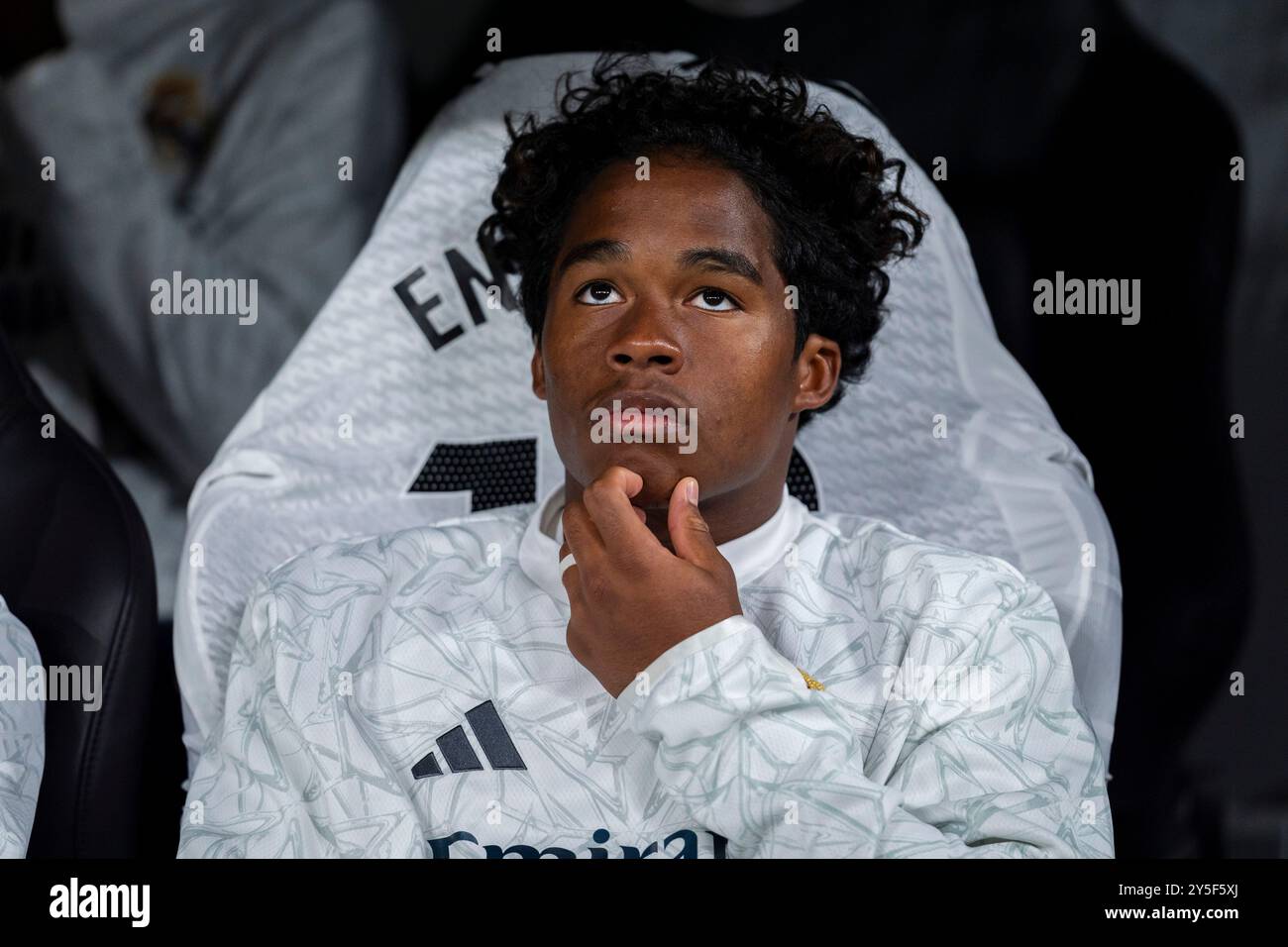 Madrid, Madrid, Spanien. September 2024. Endrick Felipe Moreira de ...