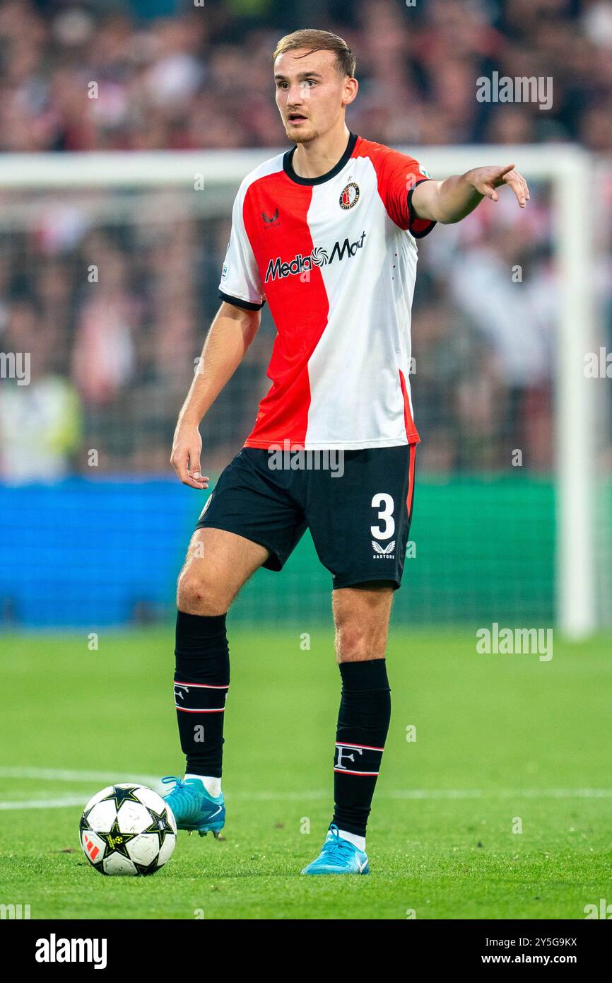 Rotterdam, Nederland. September 2024. ROTTERDAM, 19.09.2024, Feyenoord ...
