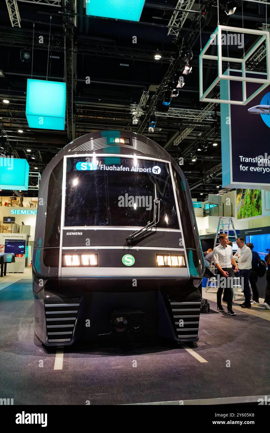 InnoTrans 2024 Verkehrstechnik-Messe 23. September 2024 Deutschland, Berlin Verkehrstechnik ...