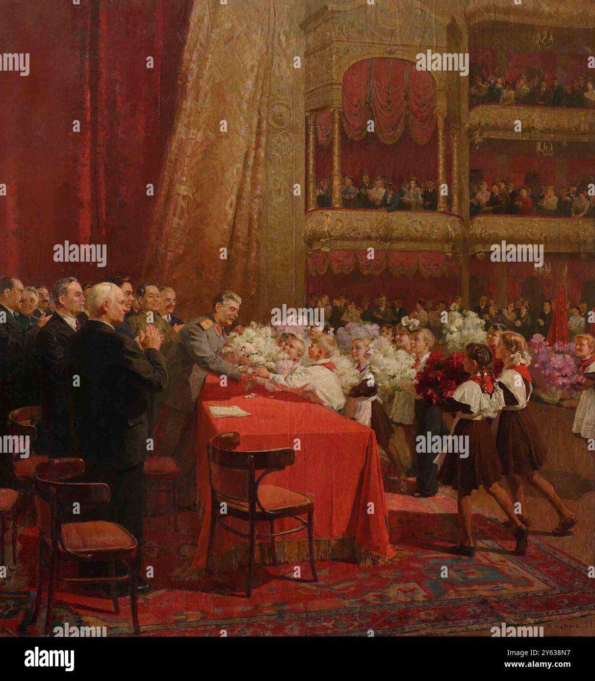 Blumen nach Stalin. Museum: Institut für Russische realistische Kunst ...