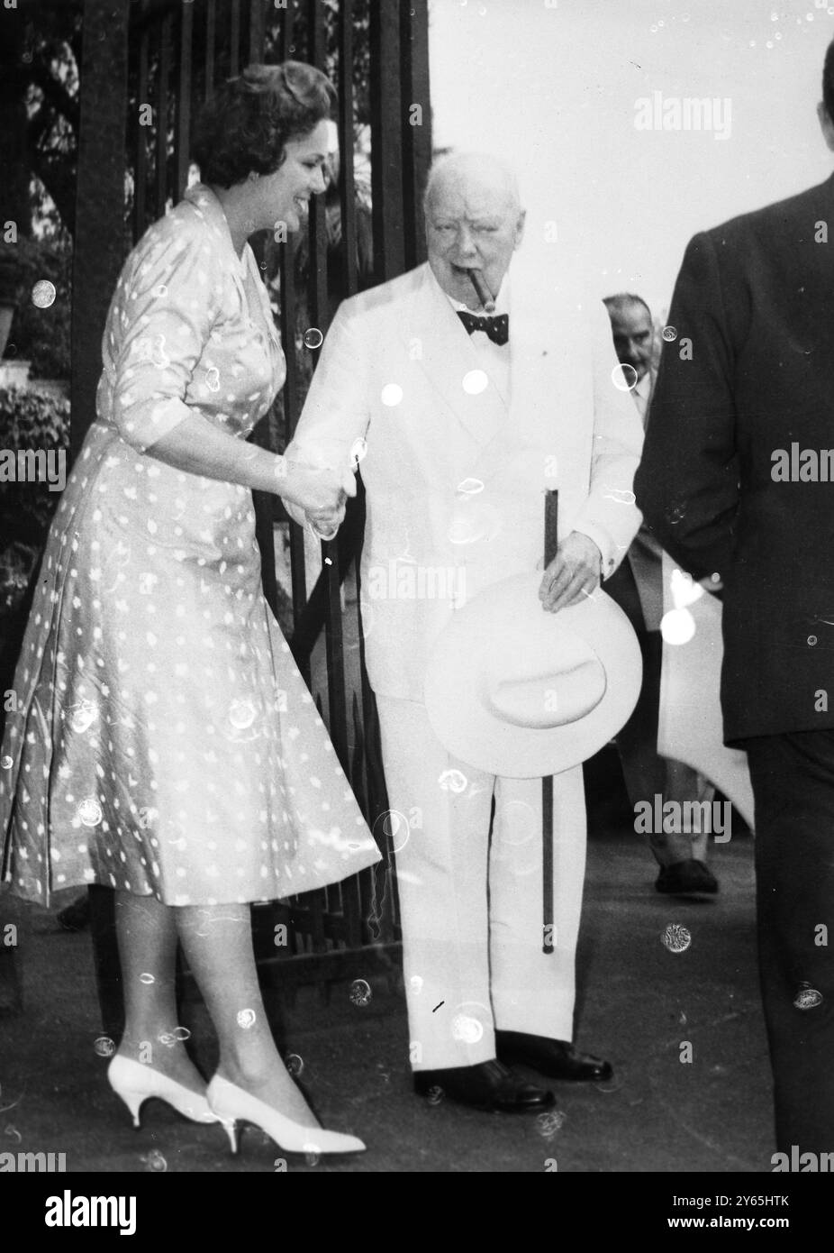 Begum hat Einen Willkommensbesucher. Nach einem Besuch eines alten ...