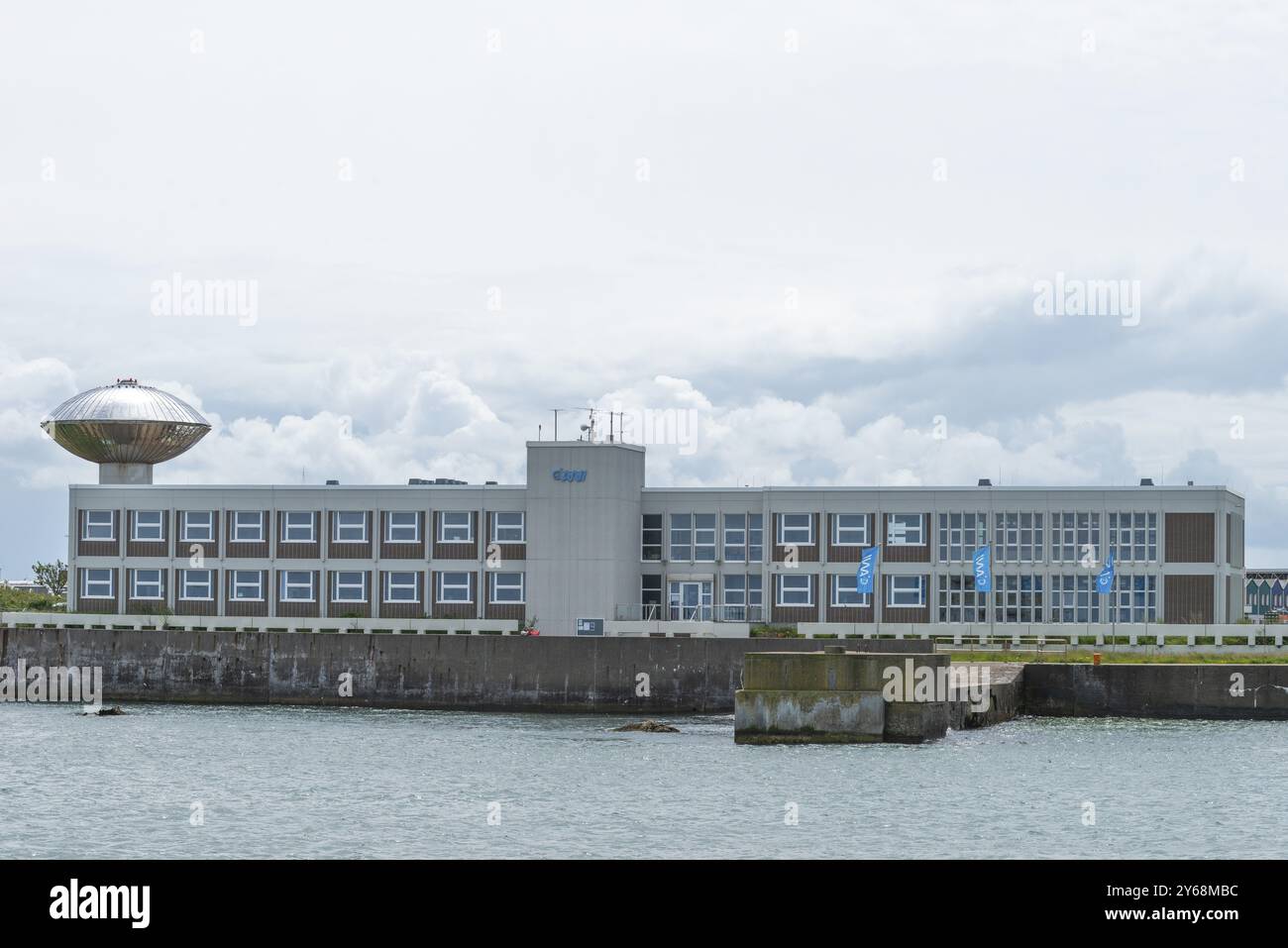 AWI, Alfred-Wegener-Institut, Flags, Architektur, Forschung, turm der ...