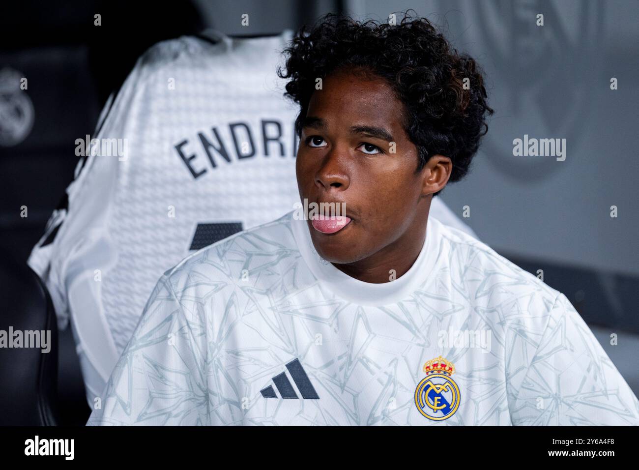 Madrid, Madrid, Spanien. September 2024. Endrick Felipe Moreira de ...