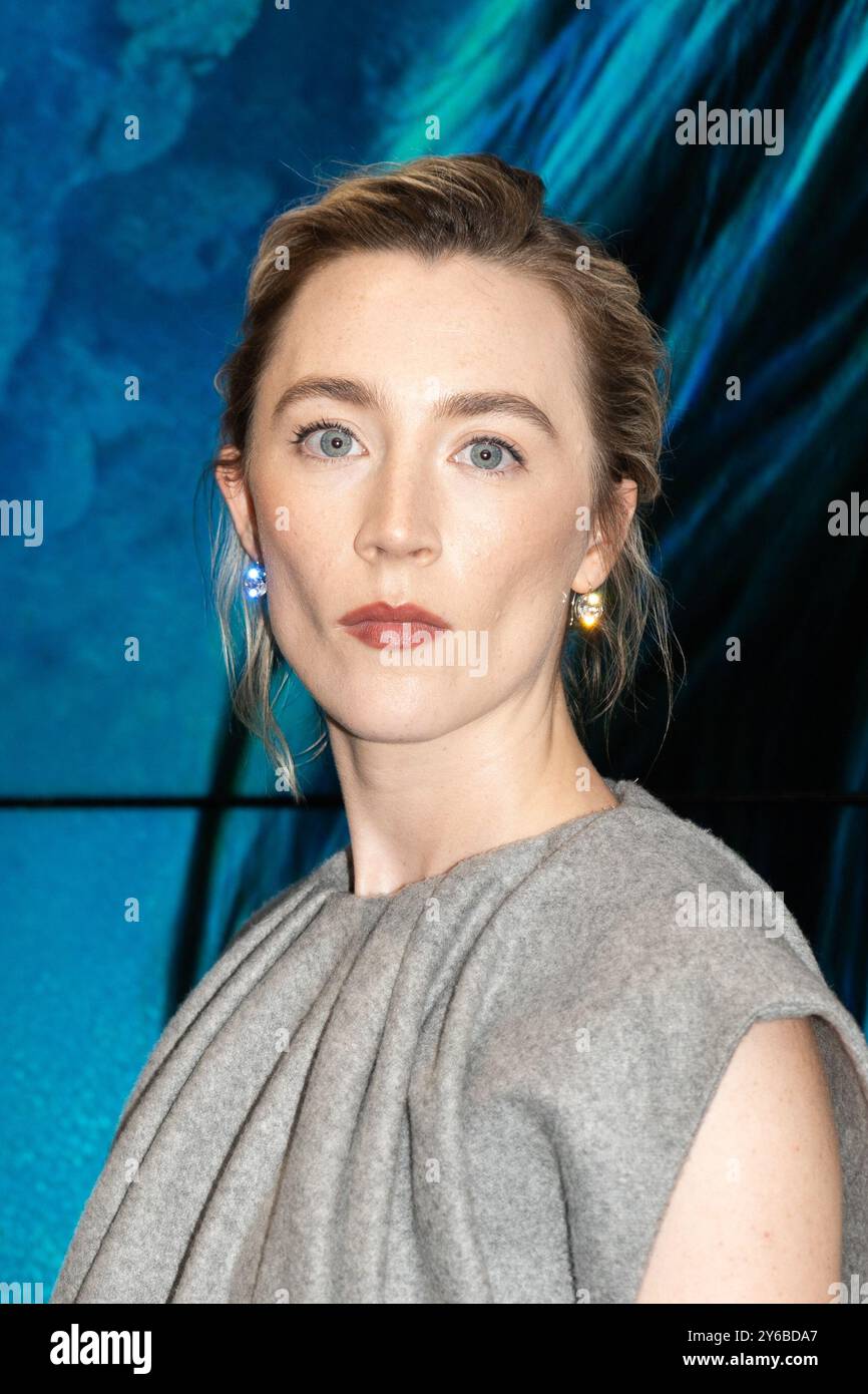 Paris, Frankreich. September 2024. Saoirse Ronan nimmt am 24. September ...