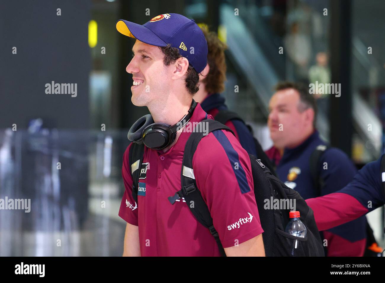 Melbourne, Australien. September 2024. Darcy Fort von den Brisbane ...