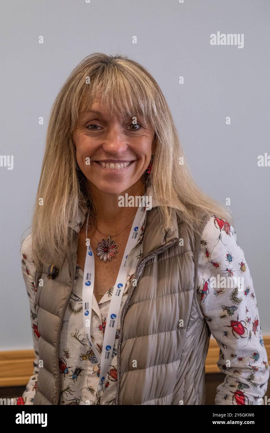 Uttoxeter Racecourse, Staff, Großbritannien. September 2024. Michaela ...