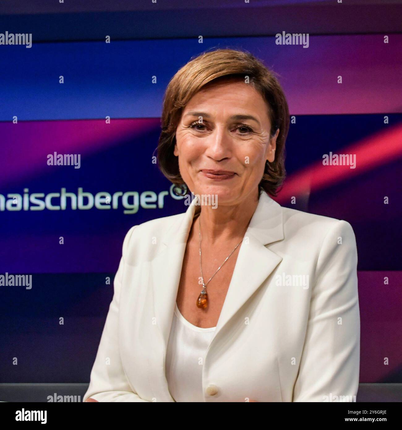 Deutschland, Berlin, Sandra Maischberger Moderatorin, maischberger ...