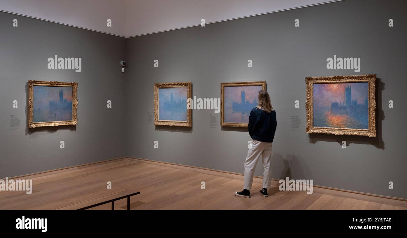 Die Courtauld Gallery, London, Großbritannien. September 2024. Eine ...