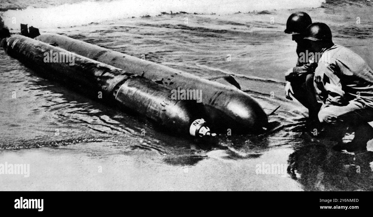 Deutschlands "menschlicher Torpedo" im Vergleich zur britischen Version ...