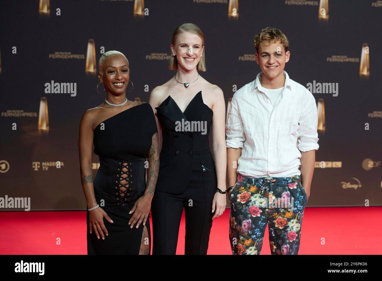 Köln, Deutschland. September 2024. Von links nach rechts Nura Habib ...