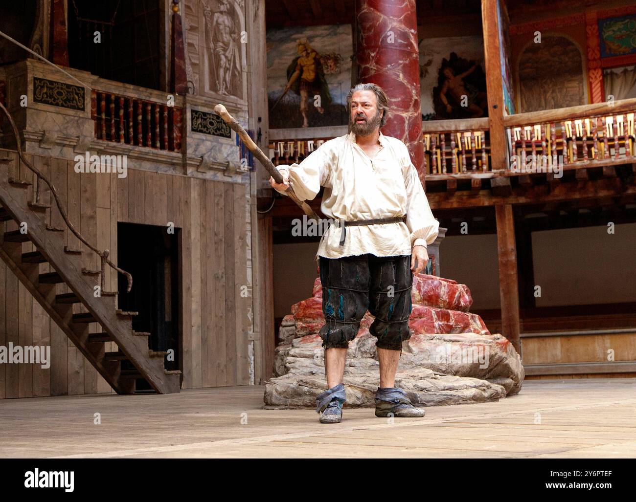 Roger Allam (Prospero) in THE TEMPEST von Shakespeare at Shakespeare's ...