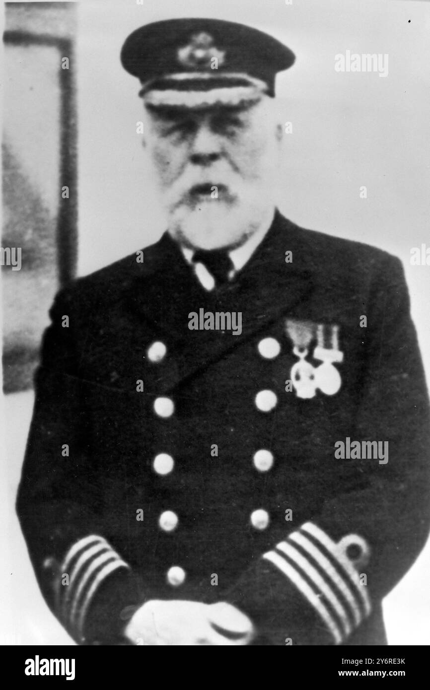 Captain edward smith -Fotos und -Bildmaterial in hoher Auflösung – Alamy