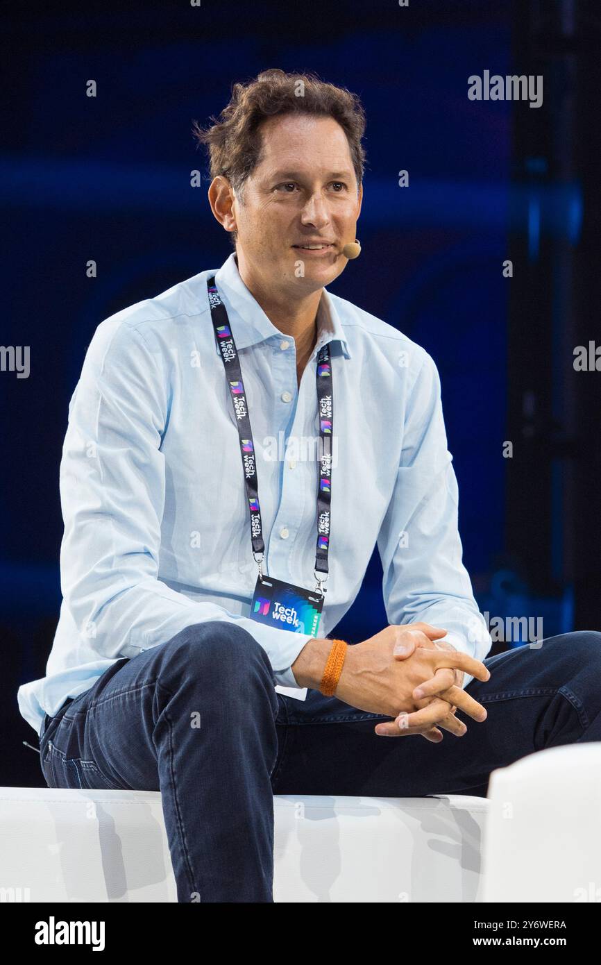 Turin, Italien. September 2024. John Elkann (CEO von Exor und ...
