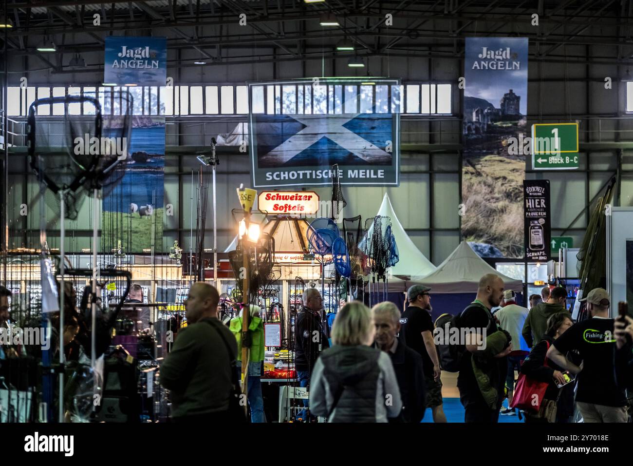 Die Messe Jagd und Angeln hat am Freitag den 27. September 2024 auf der Agra bzw. Agra Messepark ...