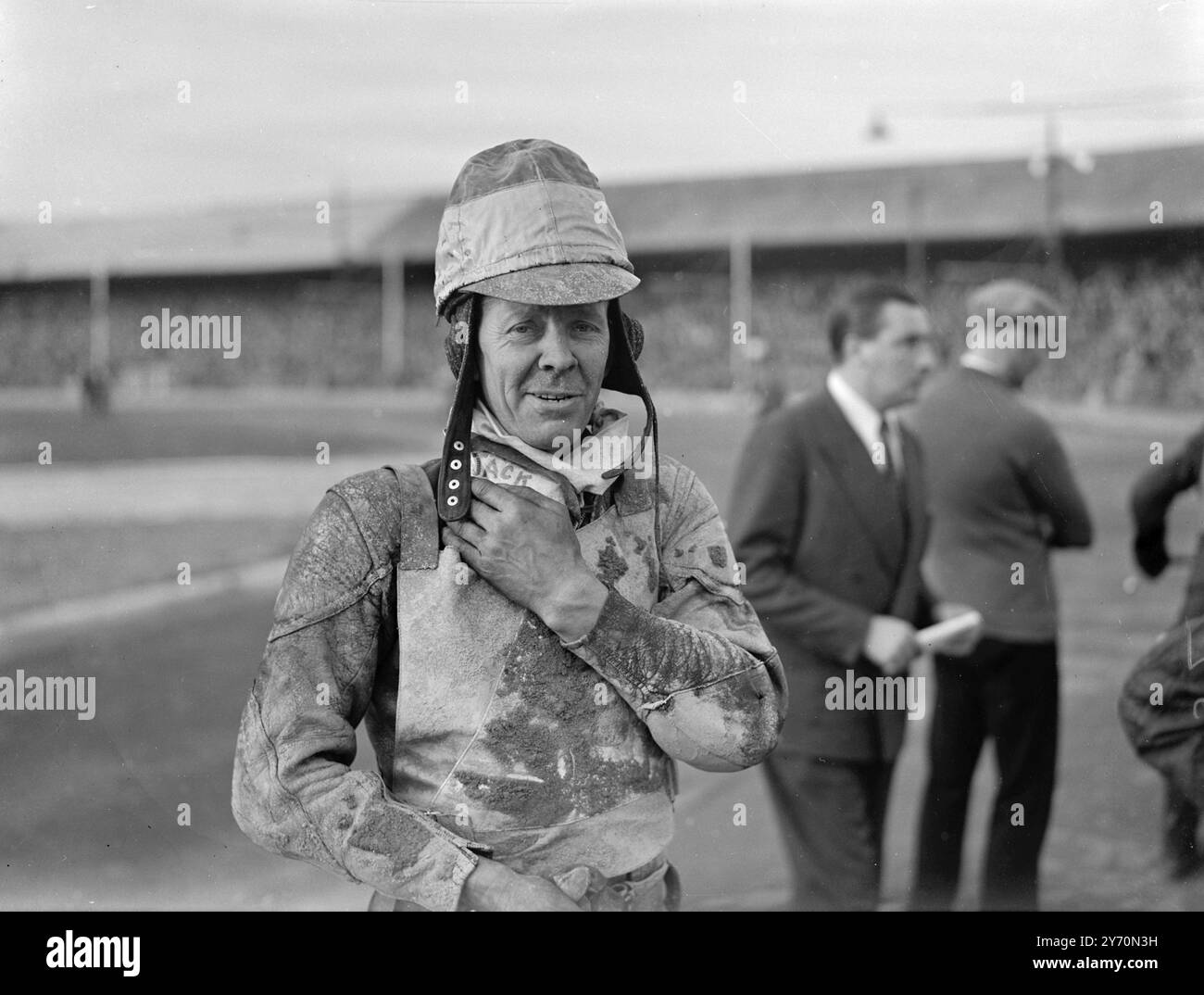 SPEEDWAY-CHAMPION JACK PARKER , England und Belle Vue ( Manchester ...