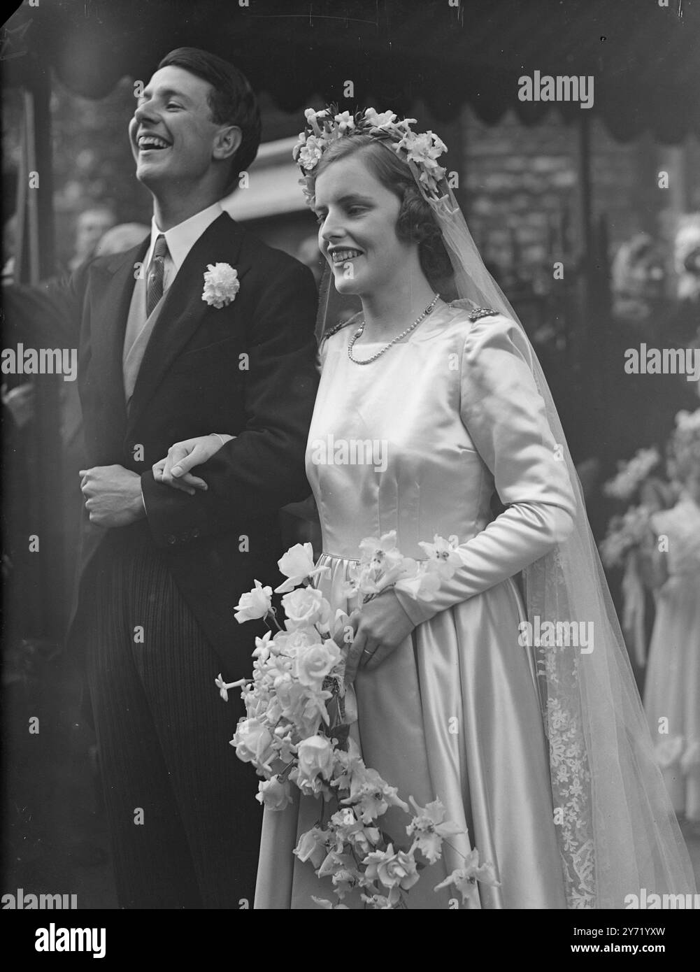 PEER'S SOHN VERMÄHLUNG. MARTIN FITZALAN HOWARD , dritter Sohn Lord ...