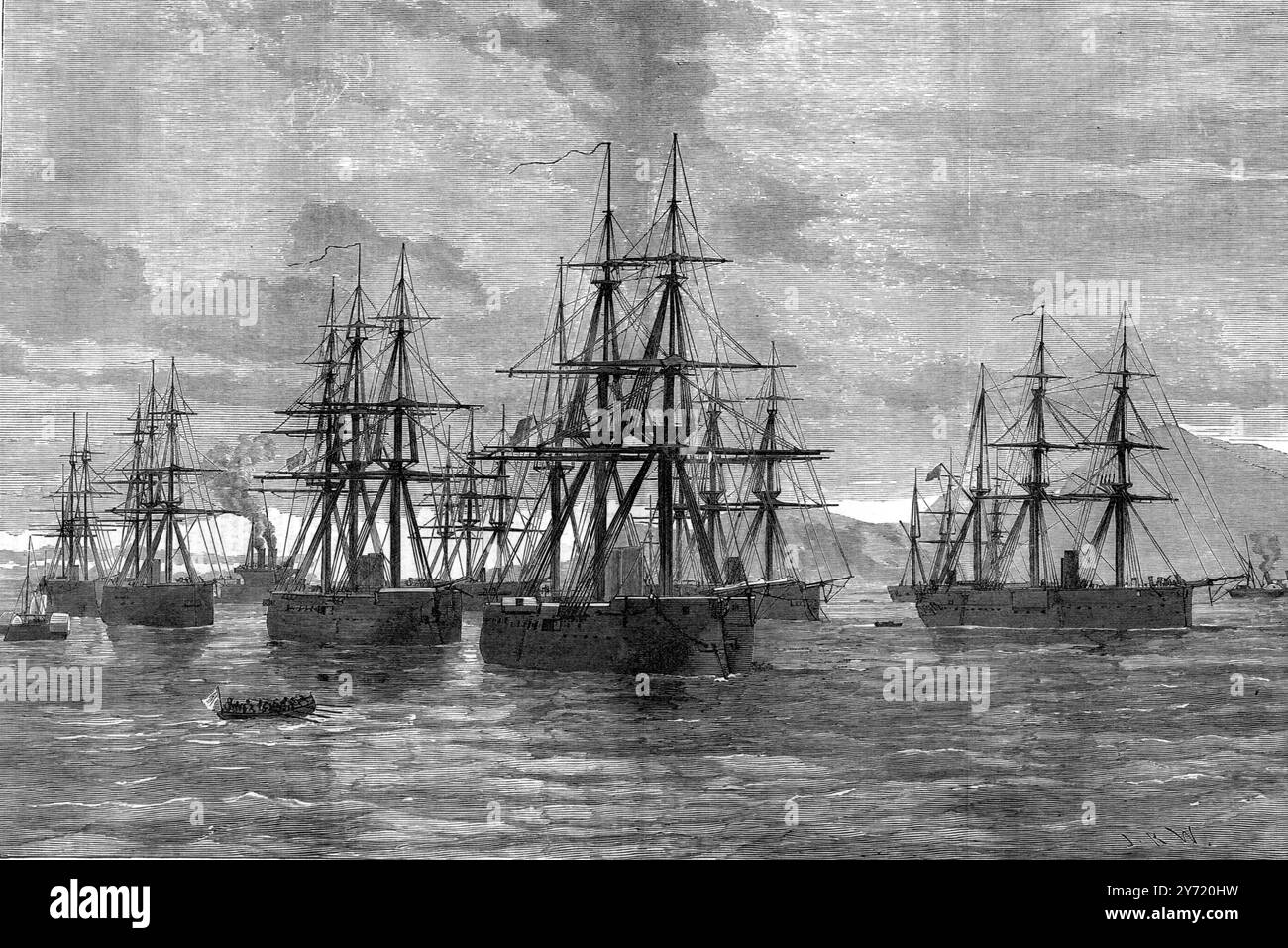 Der Krieg im Osten : die britische Flotte in der Besika-Bucht - Monach ...