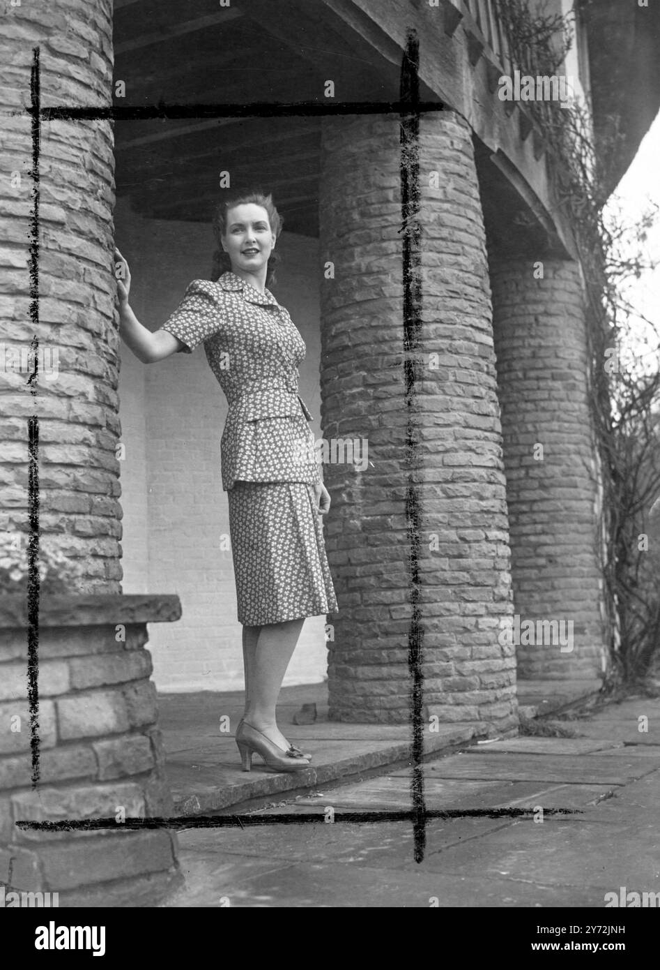 Gainsborough-Star Patricia Roc tritt in ihrem neuesten Film „When the ...
