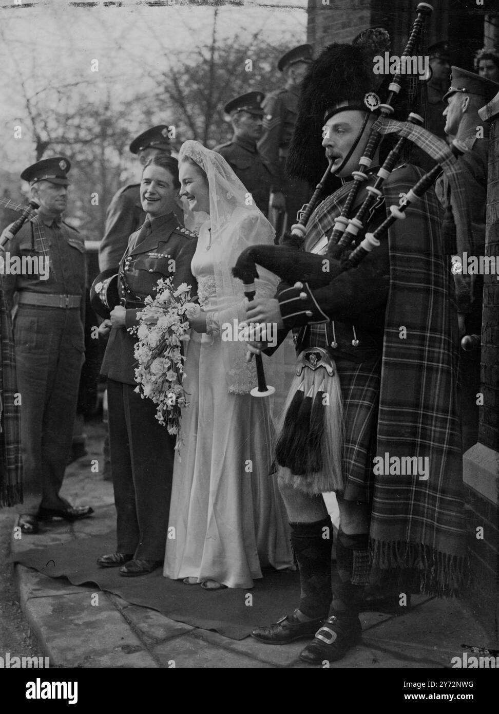 Die Sonne scheint für die Braut von heute. Die Hochzeit fand heute ...